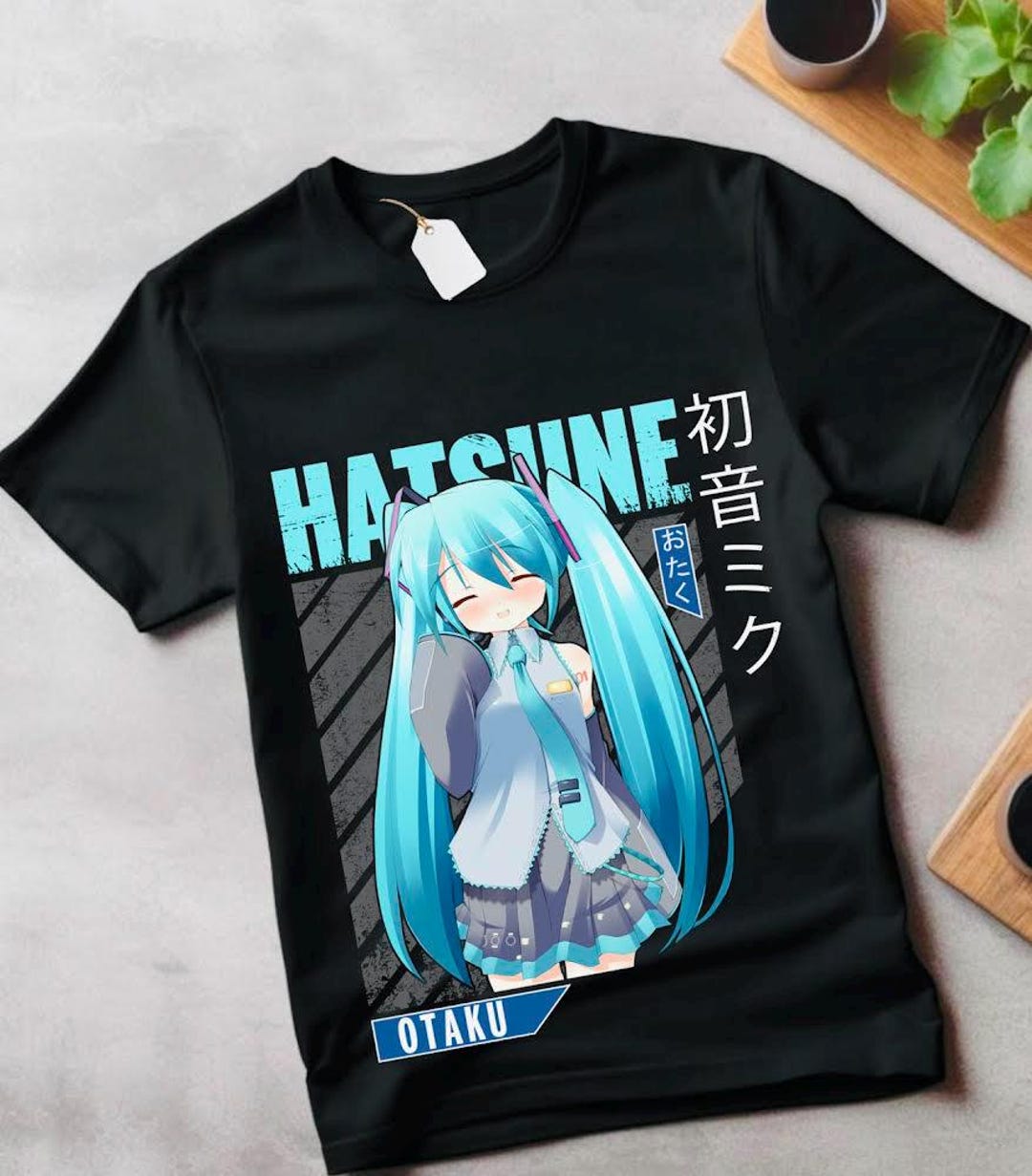 Hatsune T-shirt Unisex, Anime Manga Shirt, Anime Shirt, Anime Lovers ...