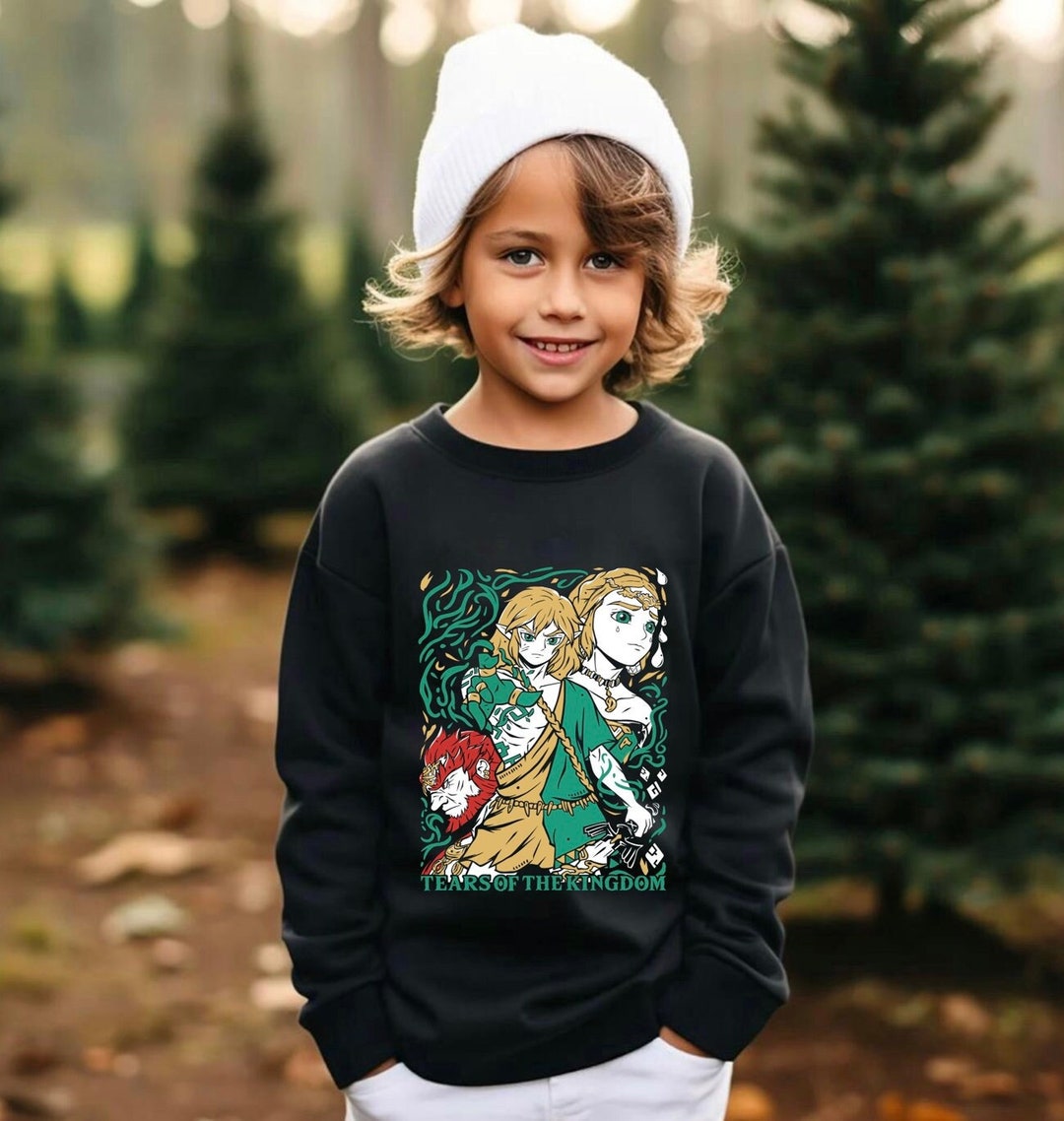 Kids Legend of Zelda Link Sweater Zelda Sweatshirt Kids Zelda Gift ...