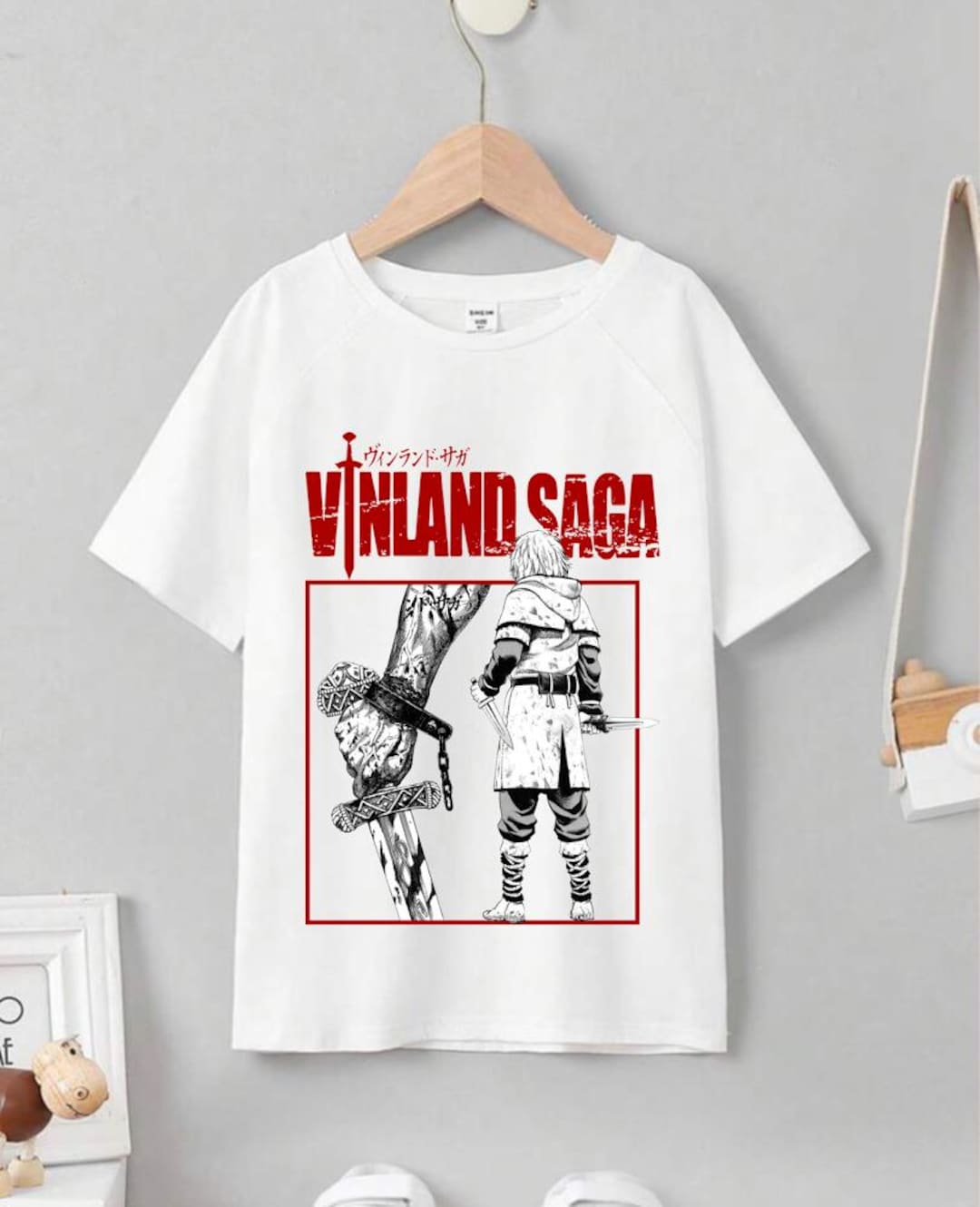 Vinland Saga Shirt,thorfinn Shirt, Vinland,askeladd,manga Black Shirt ...