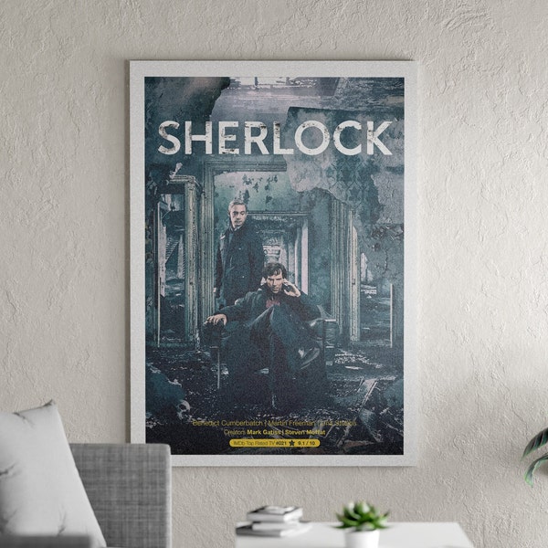 Sherlock Poster - Etsy