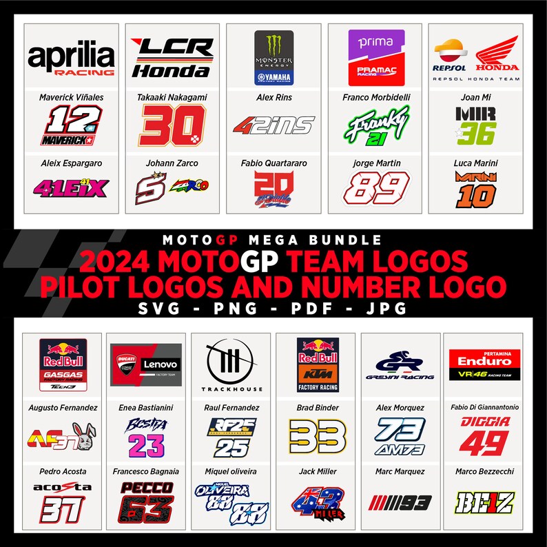 Instand Download, Motogp Logo Svg, Motogp Team Logo , Motogp Driver ...