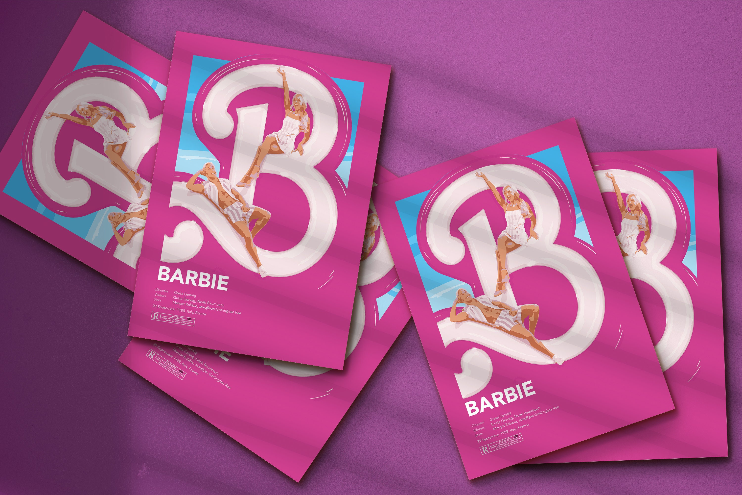 Barbie Movie Poster | Vector Posters sold by Eric Hart | SKU 44552483 ...