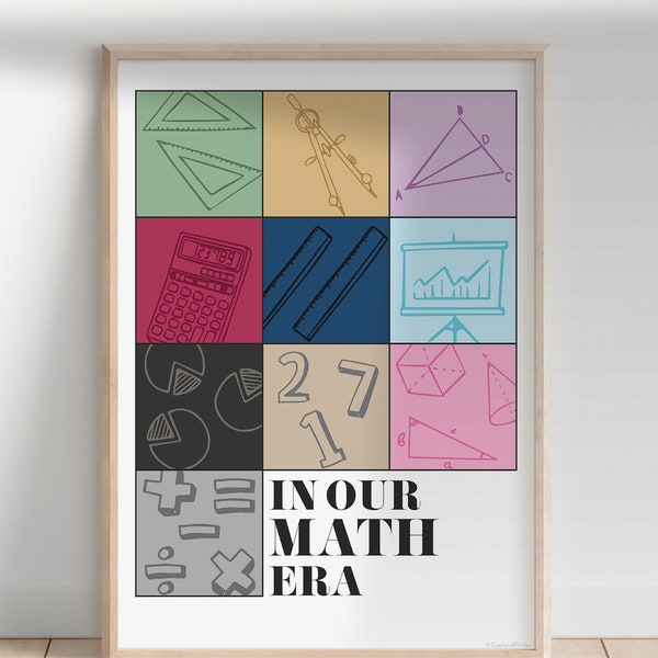 Math Decor - Etsy