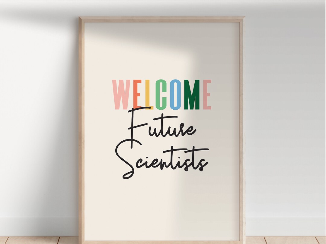 Middle School Classroom Poster Science Classroom High School - Etsy