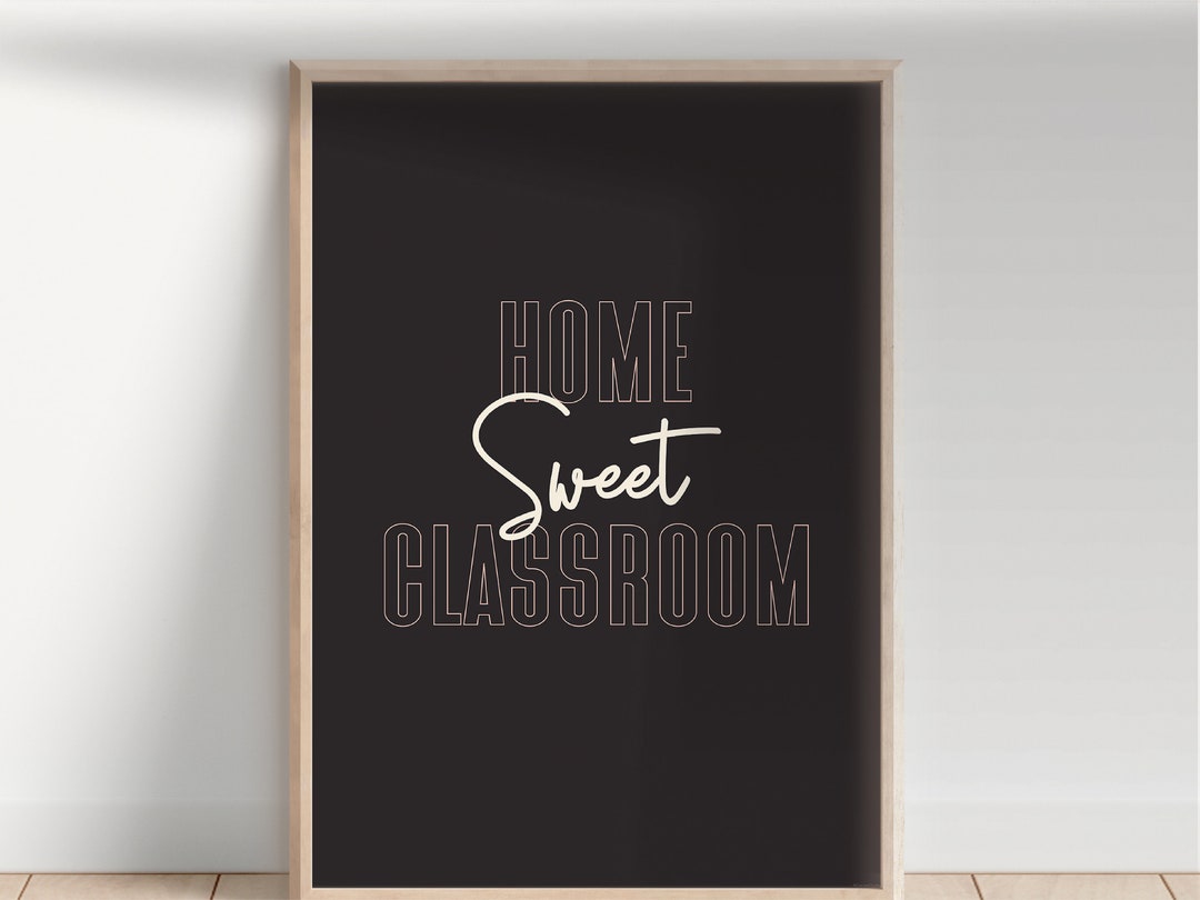 Middle School Classroom Poster, Science Classroom, High School ...