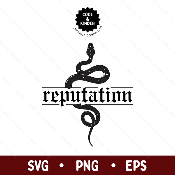 Reputation Snake - Etsy