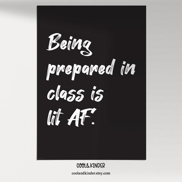 Classroom Poster Gen Z - Etsy