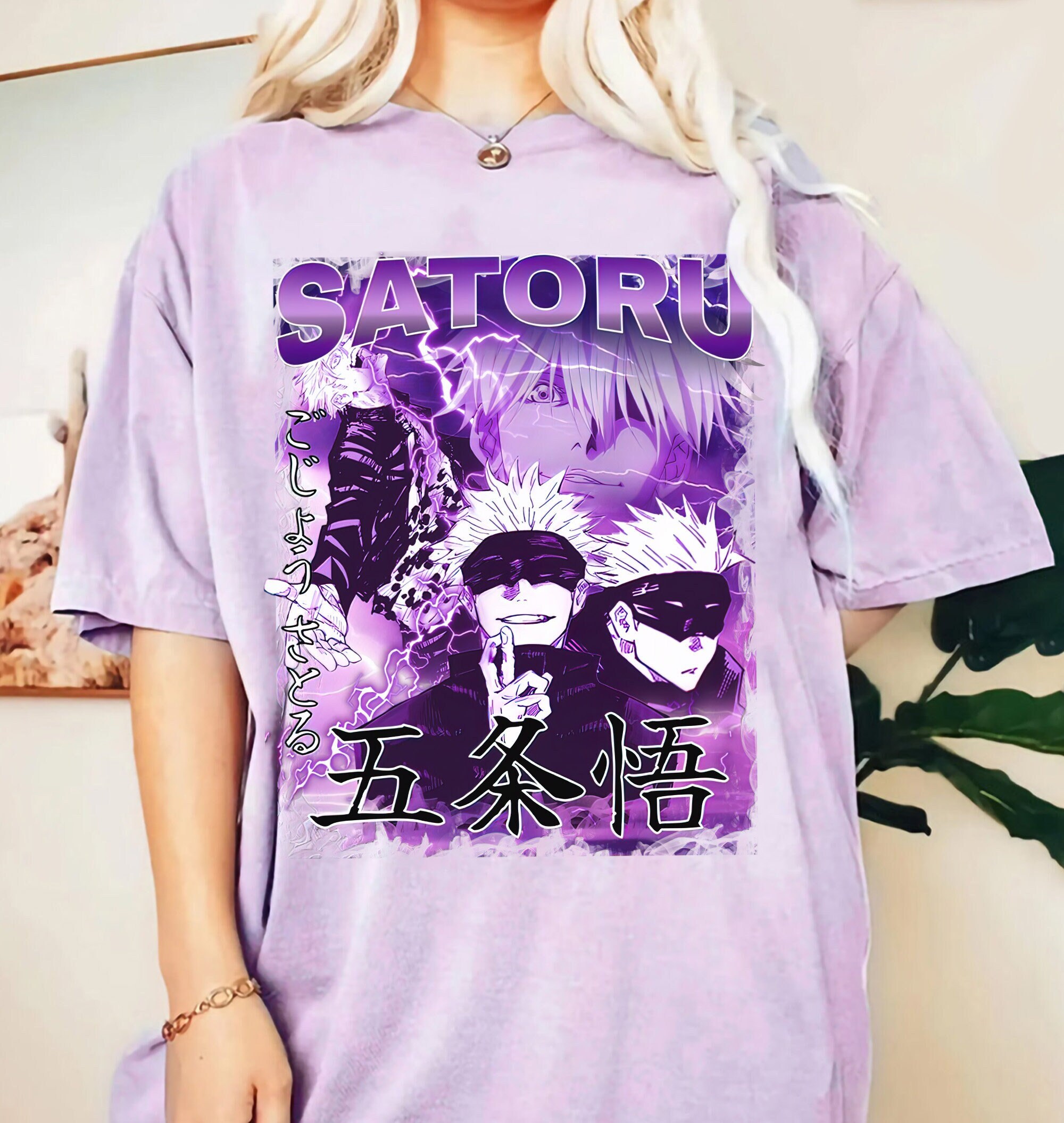 Vintage Gojo Satoru Shirt, Sweatshirt, Hoodie, Gojo Shirt, Satoru Shirt ...
