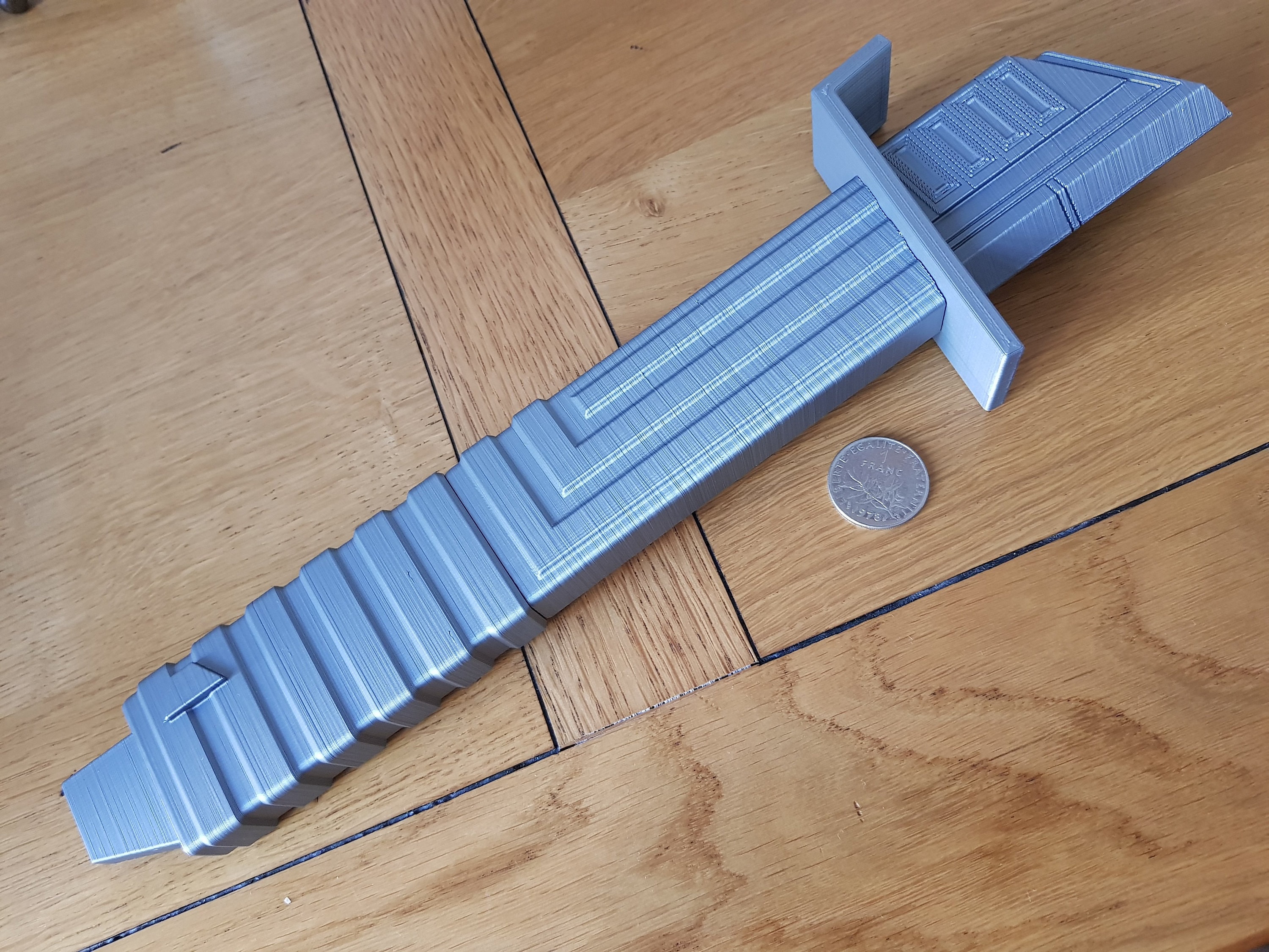 3d Printed Mandalorian Darksaber Hilt Vizla replica Prop - Etsy