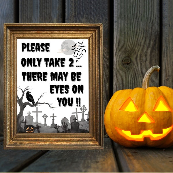 Please Take Only One Sign - Etsy