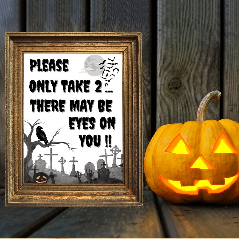 Please Take Only One Sign - Etsy