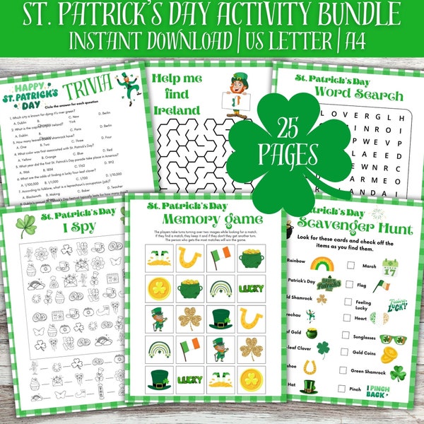 St. Patricks Day Classroom Decor - Etsy