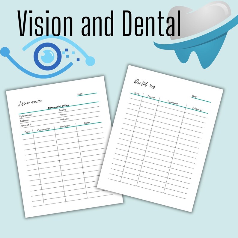 Medical Binder, Medical Planner, Health Tracker, Wellness Planner ...