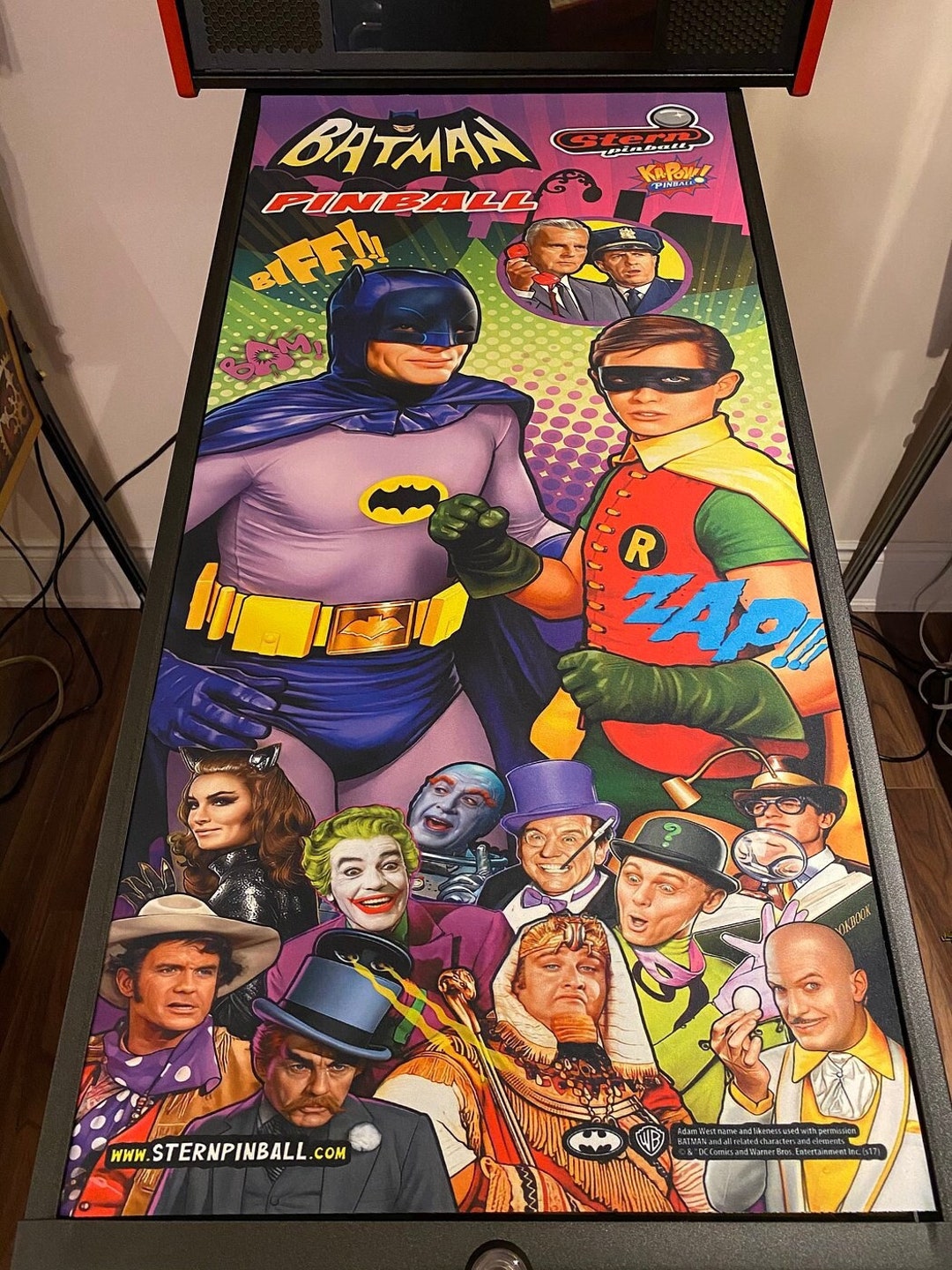 Batman Pinball Machine Glass Cover dust Cover, Protection, Game Room - Etsy