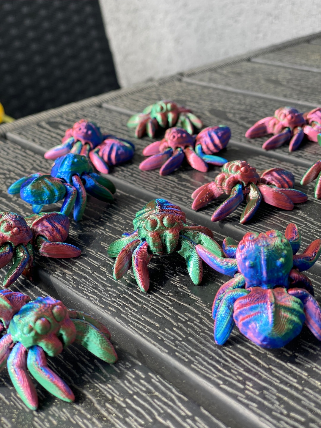 Articulated Spider Fidget Spinner Available in Multiple Colors - Etsy