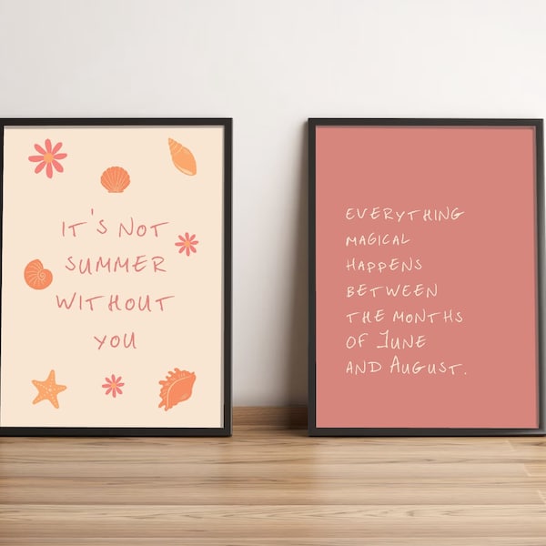 The Summer I Turned Pretty Posters - Etsy