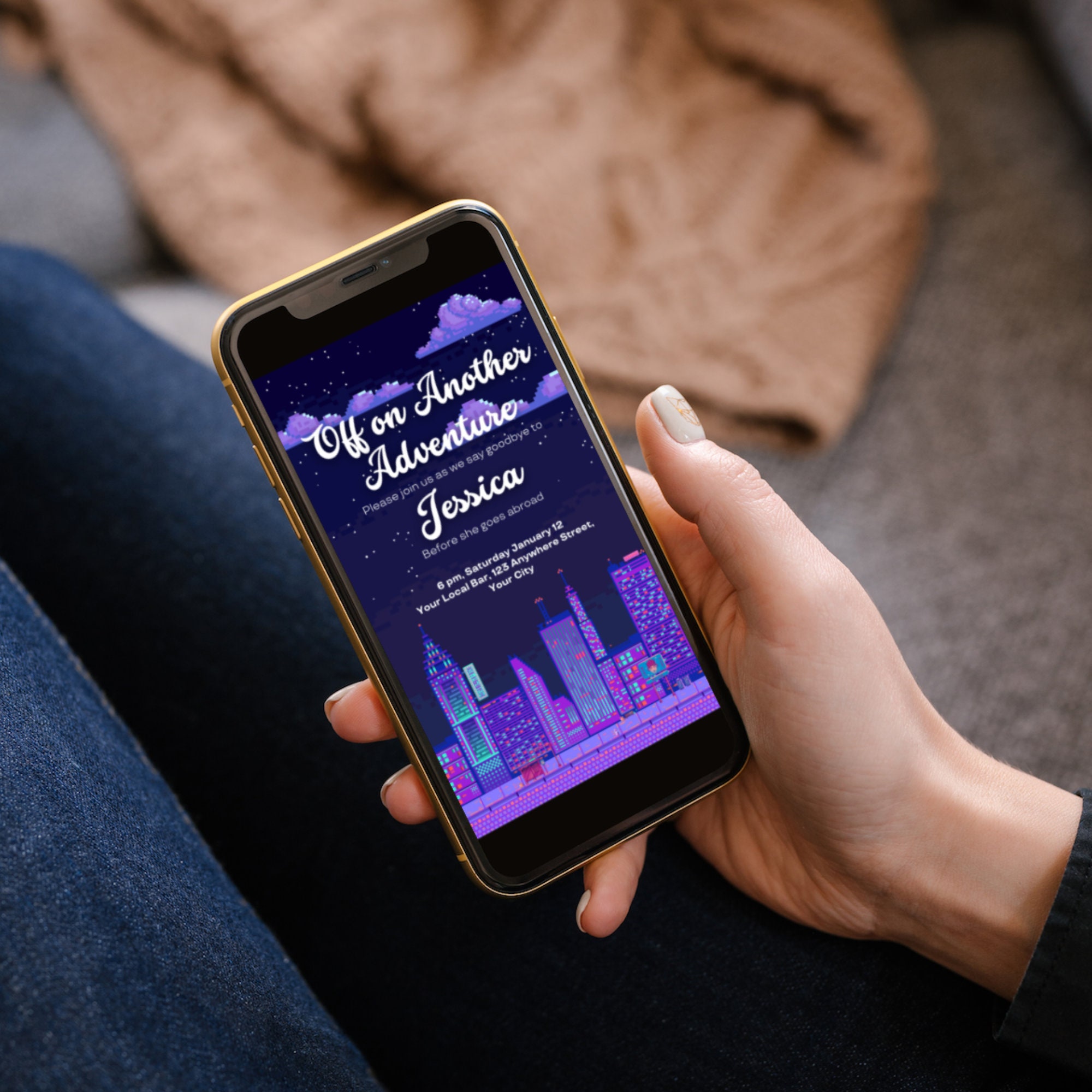 Customizable Farewell Party Invitation | off on Another Adventure ...