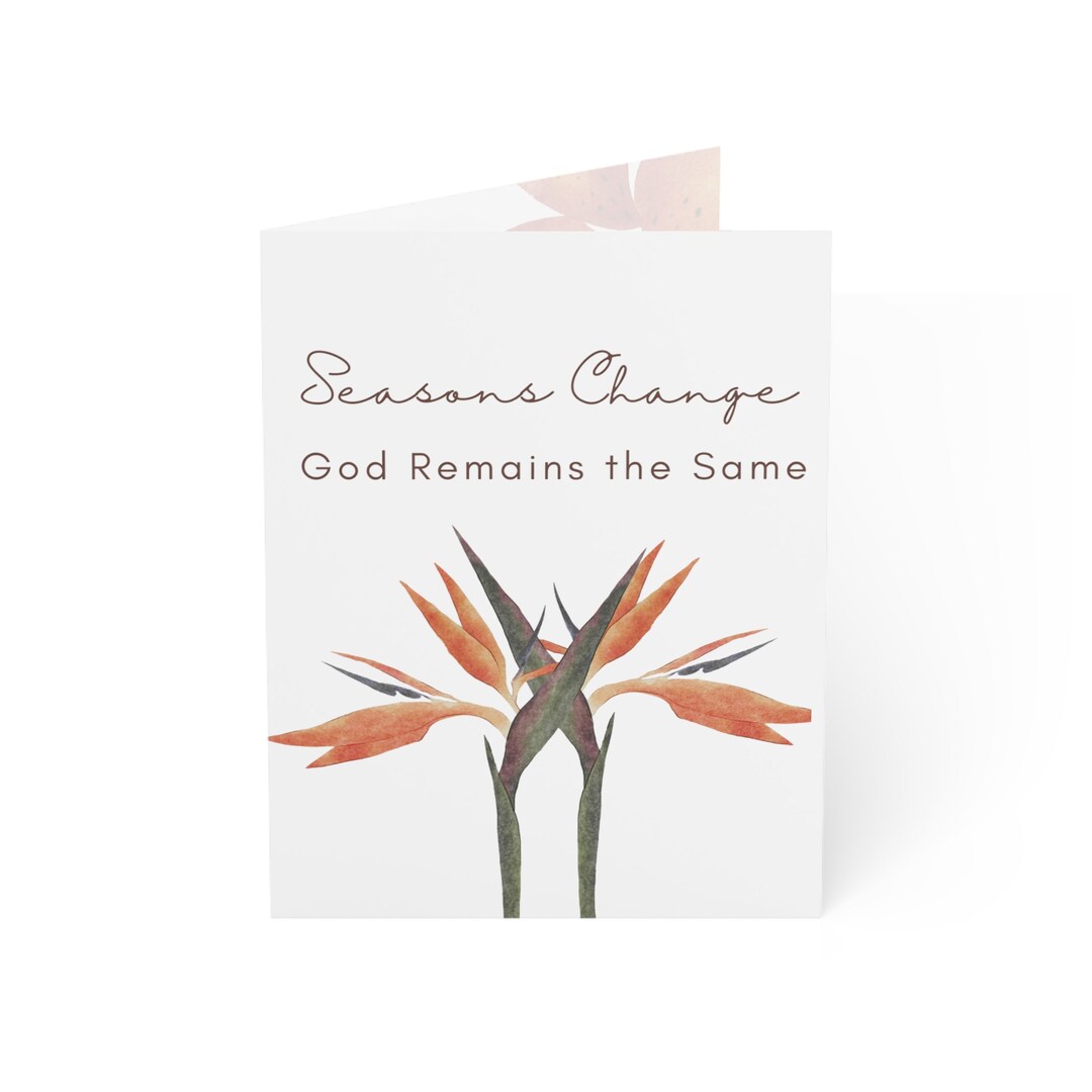 Christian Greeting Cards of Hope Encouragement Bible Verse Card (1, 10 ...