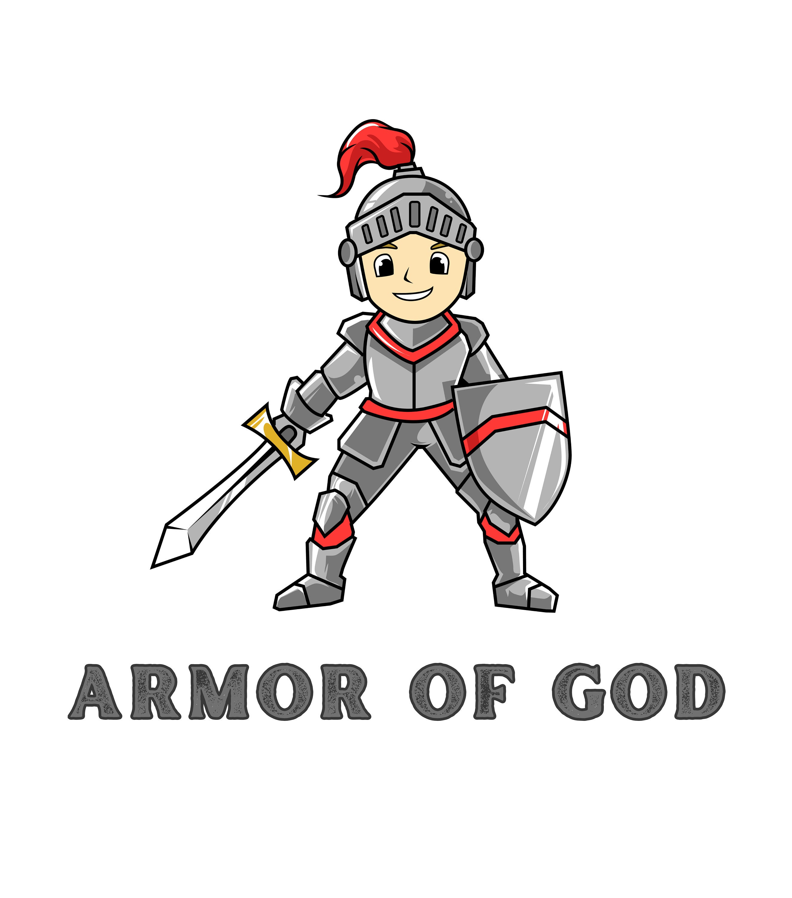 Armor of God Kids Superhero SVG PNG PDF Download Sunday School - Etsy