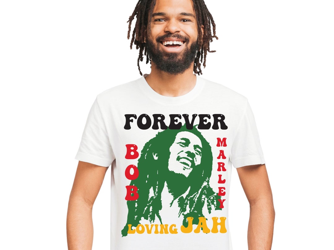 Forever Loving Jah Bob Marley PNG SVG Jpg Pdf Digital File - Etsy