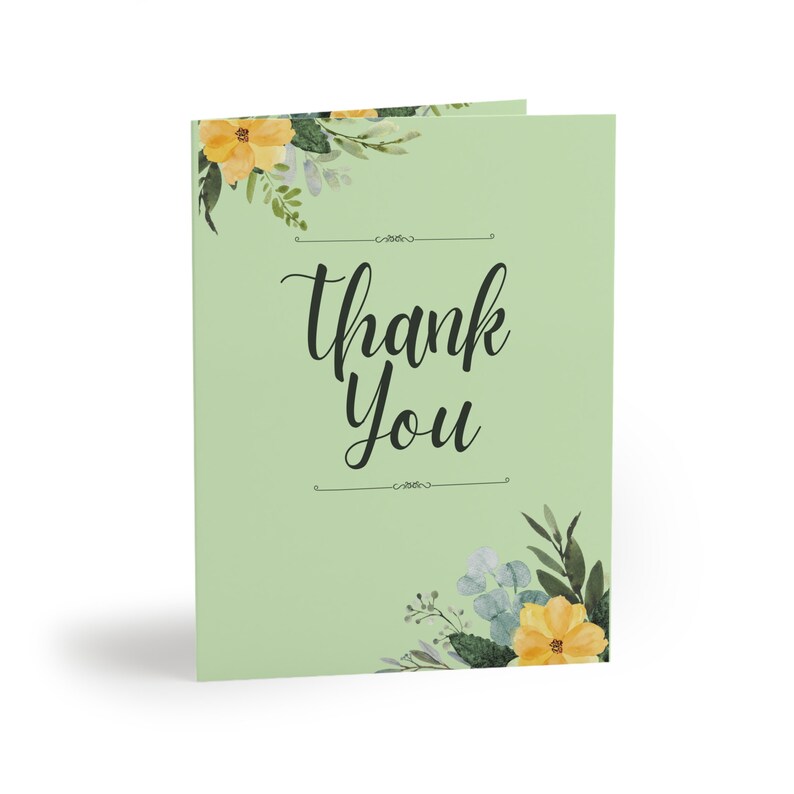 Christian Thank You Card Religious Church Thank You for Your Service ...