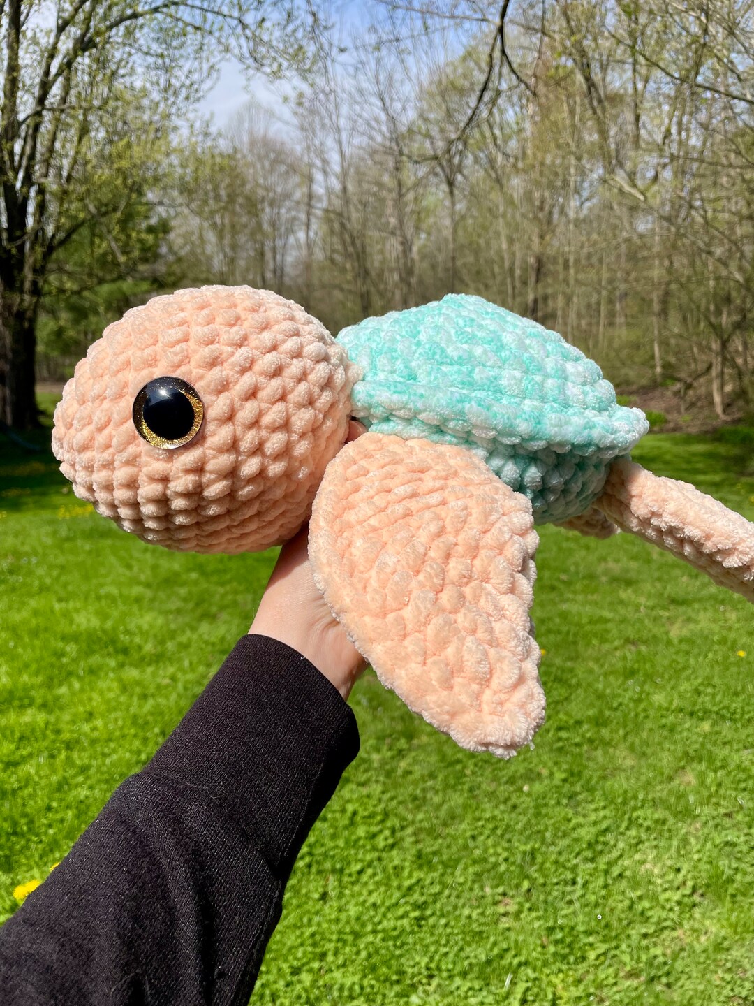 Large Sea Turtle - Crochet (amigurumi) - Etsy