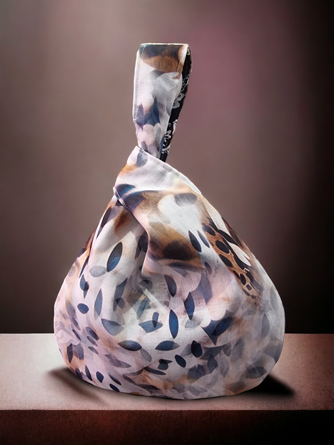 Colourful Mini Knot Bag, Japanese Knot Bag, Small Handbag, Top Handle ...