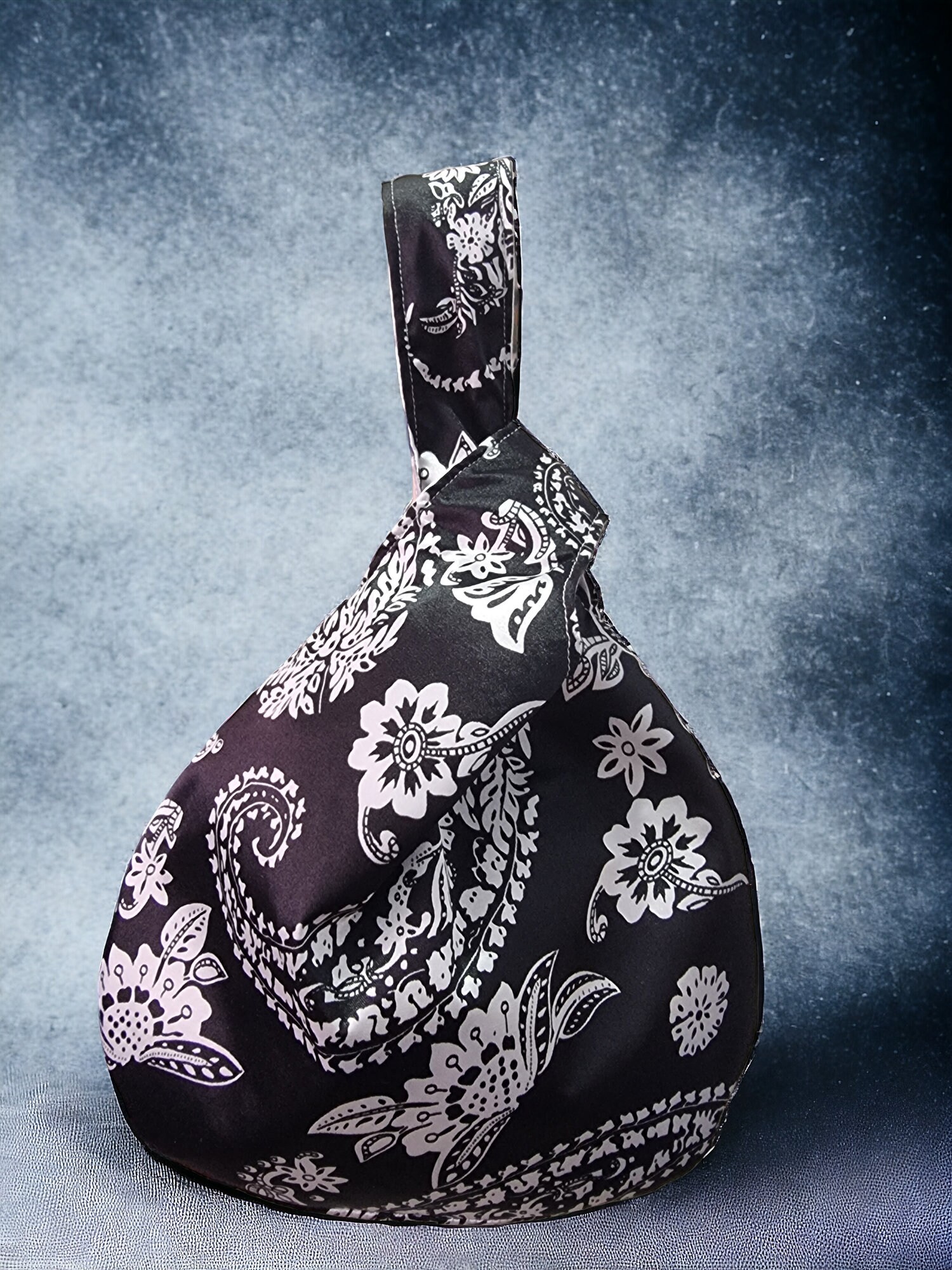 Colourful Mini Knot Bag, Japanese Knot Bag, Small Handbag, Top Handle ...