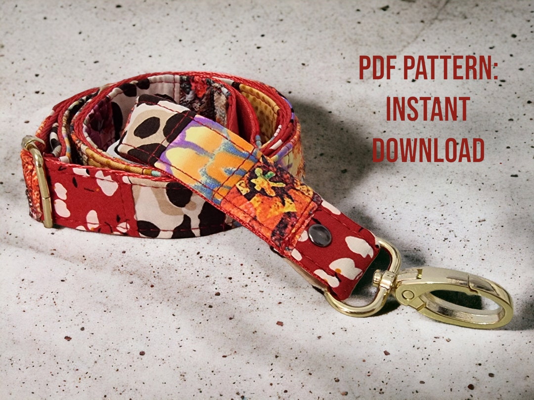 Adjustable Crossbody Strap PDF Sewing Pattern, Shoulder Strap DIY ...