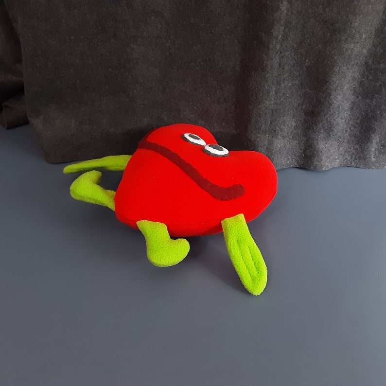 Spongebob Heart Man Plush 6 In. - Etsy