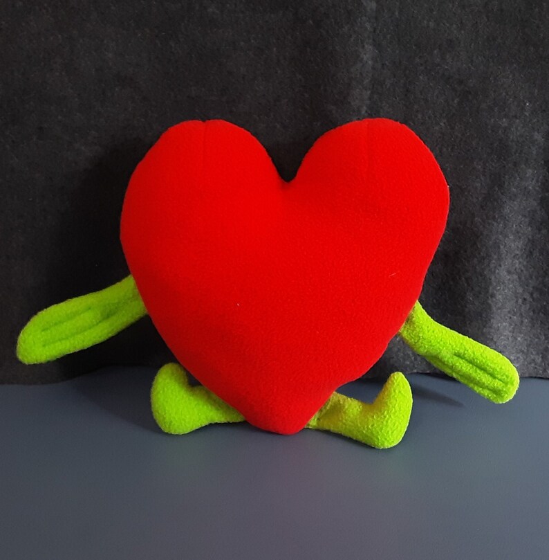 Spongebob Heart Man Plush 6 In. - Etsy