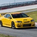 Honda Integra Type R Yellow Digital Print Realistic Racetrack Drive Car ...