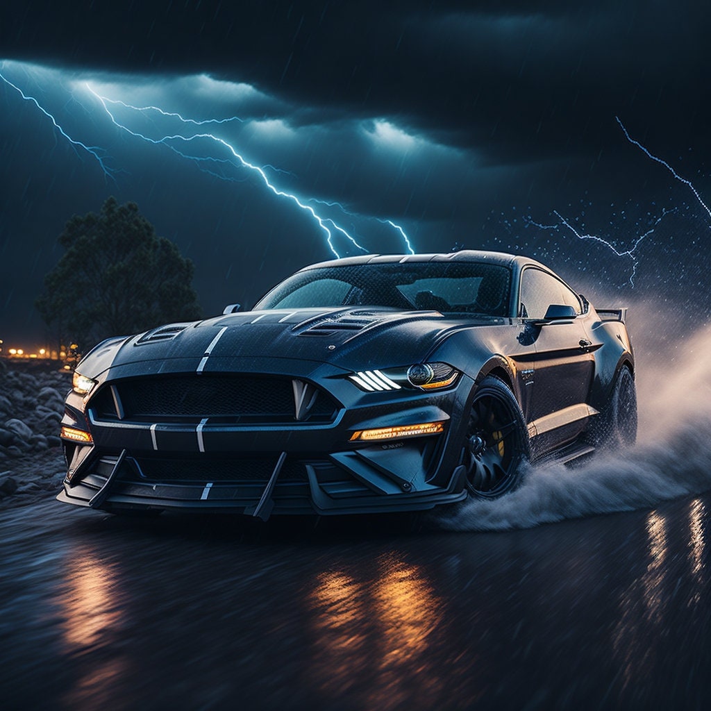 Ford Mustang Ford Mustang Digital Download Ford Decor Ford Artwork Ford ...