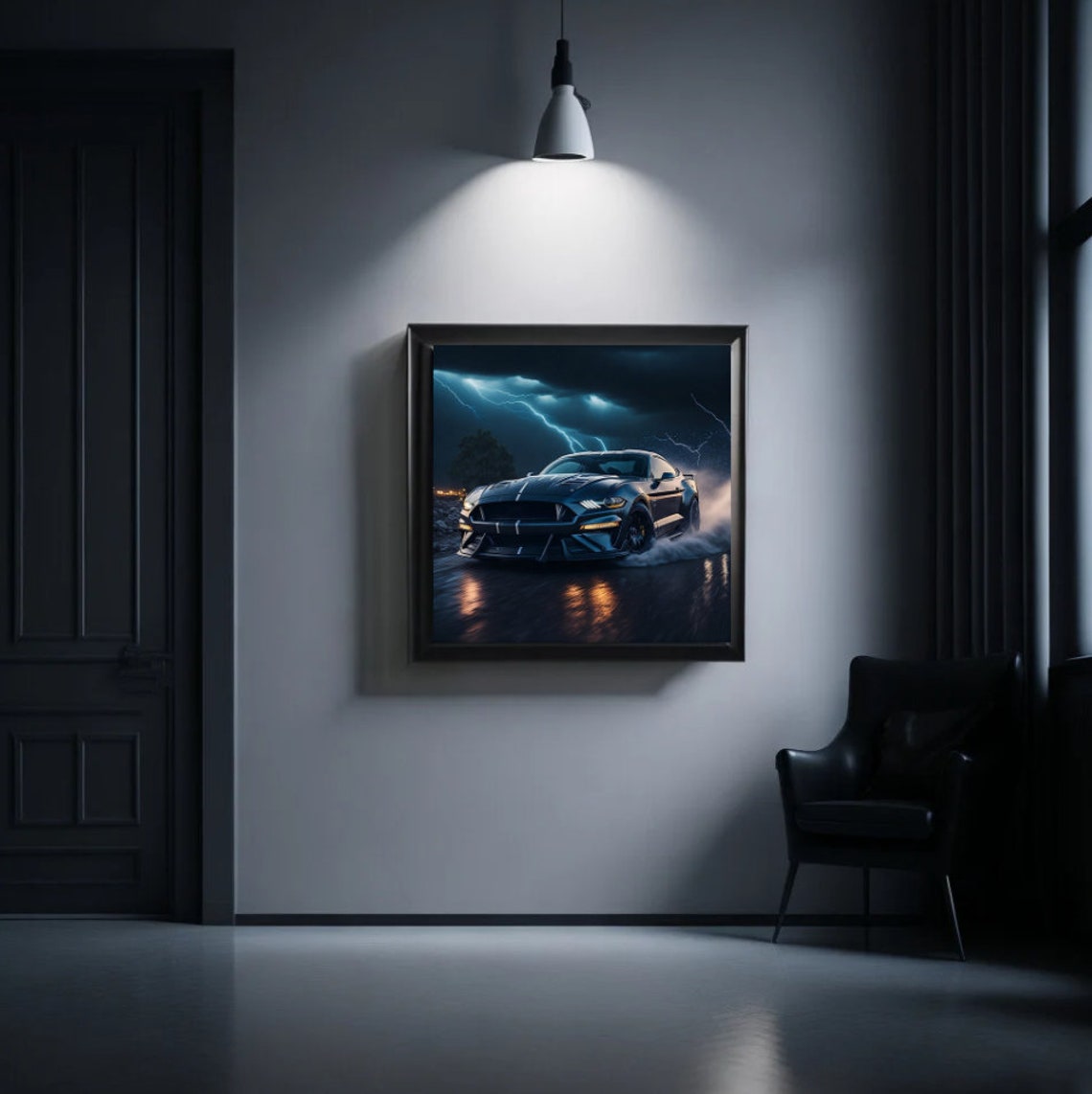 Ford Mustang Ford Mustang Digital Download Ford Decor Ford Artwork Ford ...