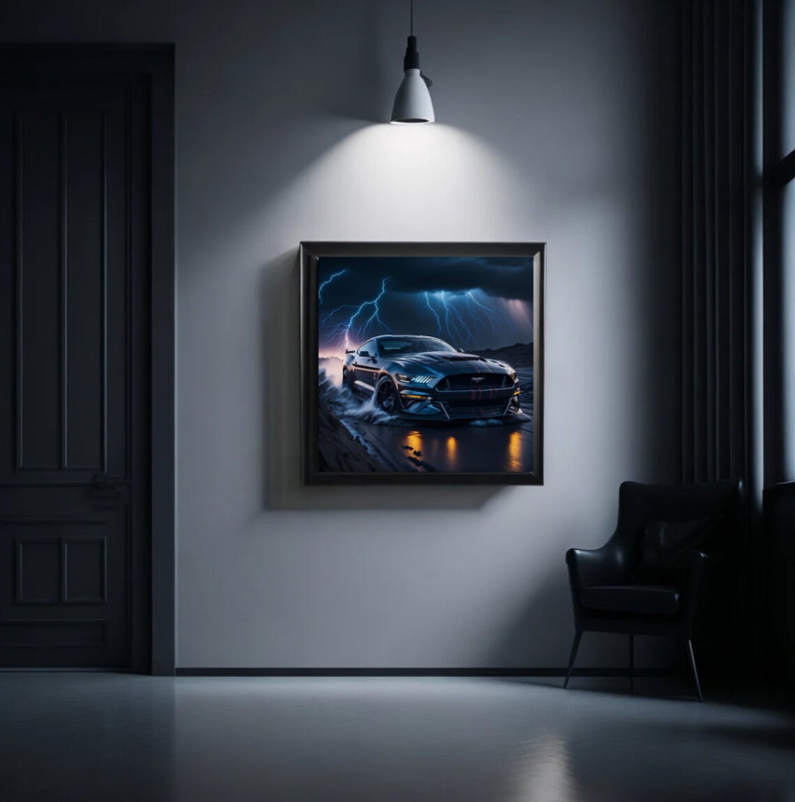 Ford Mustang Ford Mustang Digital Download Ford Decor Ford Artwork Ford ...