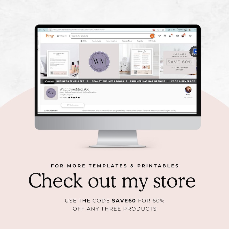 Bridal Makeup Price List Template: Wedding Artist Canva Design - Etsy