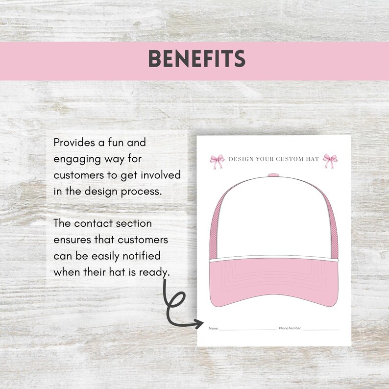 Trucker Hat Bar Template: Patch Layout Design (canva Editable, Digital ...