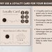 Coffee Loyalty Card Template, Rewards Card for Cafe, Customer Punch ...