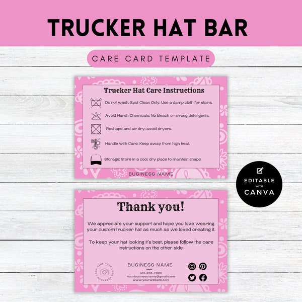 Trucker Hat Bar - Etsy