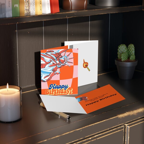 Statue of Liberty Birthday Card - Etsy