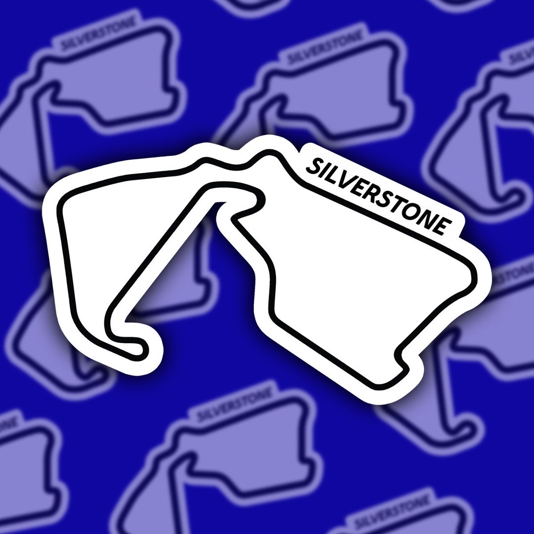 Race Track | Silverstone Circuit | England | Sticker | Decal - Etsy