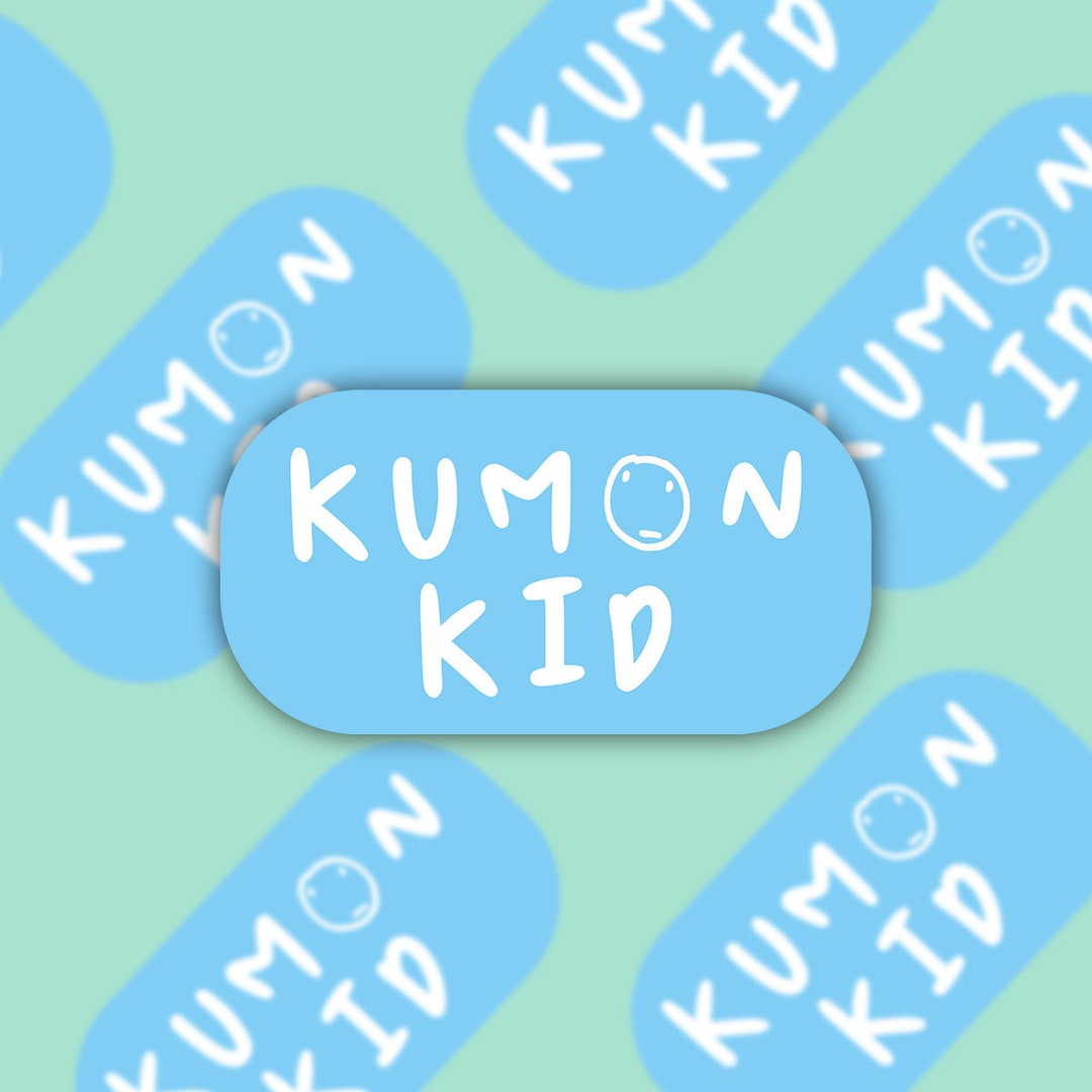 Kumon Kid | Asian American | AAPI | Tutor | Funny | Sticker | Decal - Etsy