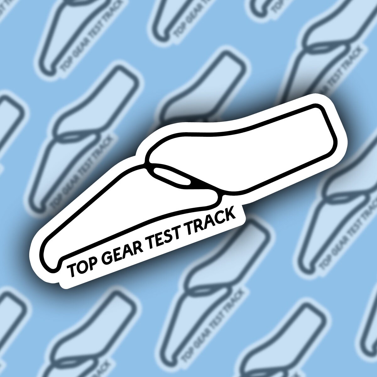 Race Track | Top Gear Test Track | England | Sticker | Decal - Etsy