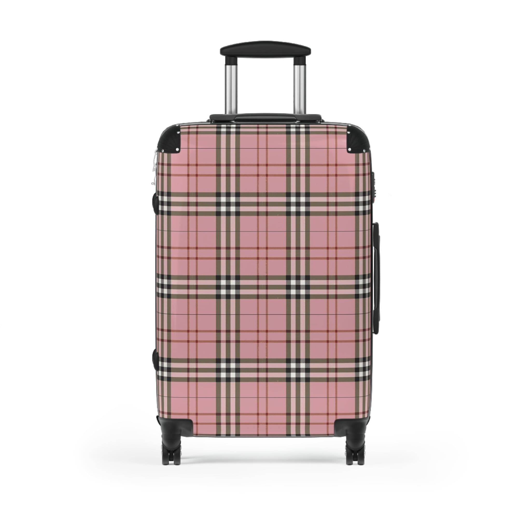Plaid Suitcase Hard Shell Spinner Suitcase