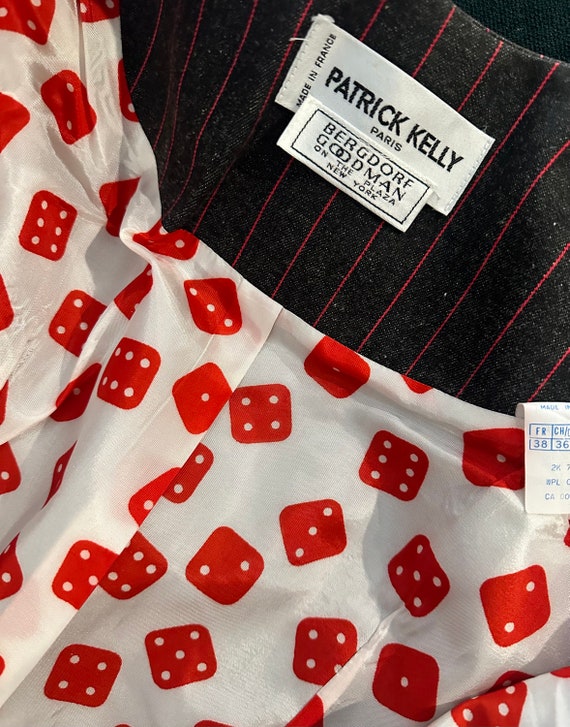 1989 Patrick Kelly Dice Jacket - Gem