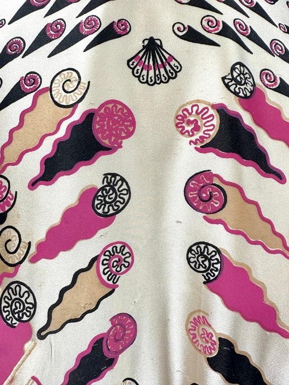 1973 Zandra Rhodes Shell Print Jacket - Gem