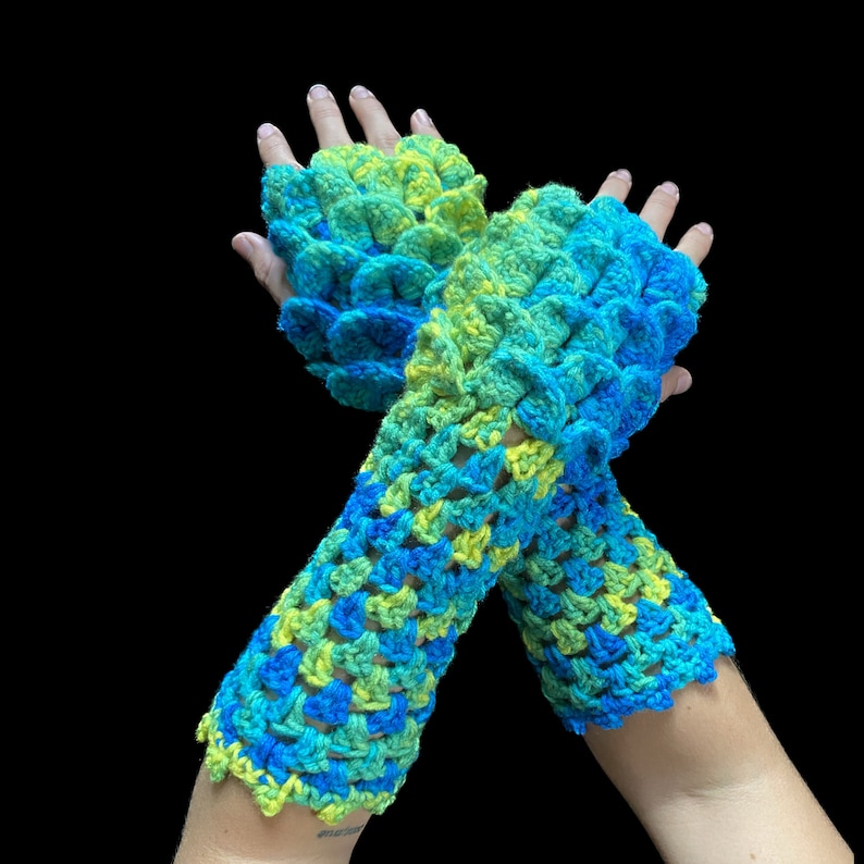 Dragon Scale Gloves - Etsy