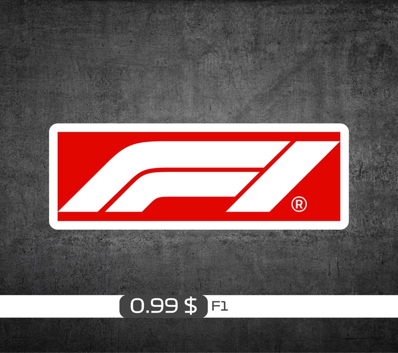 F1 2024 Driver Stickers F1 Logo 21 Types All Drivers F1 2024 Season ...