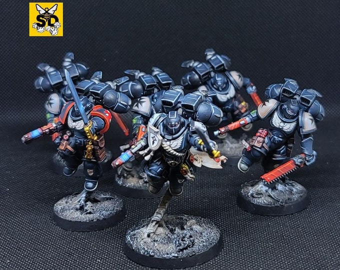 Black Templars. Primaris Jump Pack Intercessors. Ready for Battle. - Etsy