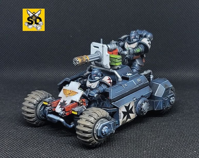 Black Templars. Primaris Invader ATV. Ready for Battle. - Etsy